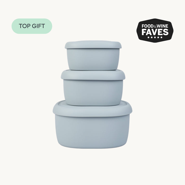 Reusable Silicone Food Storage Containers - Blue Ginkgo – BLUE GINKGO